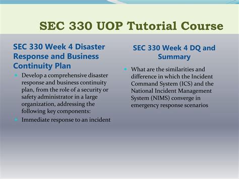 Ppt Sei 300 Uop Tutorial Uoptutorial Powerpoint Presentation Free