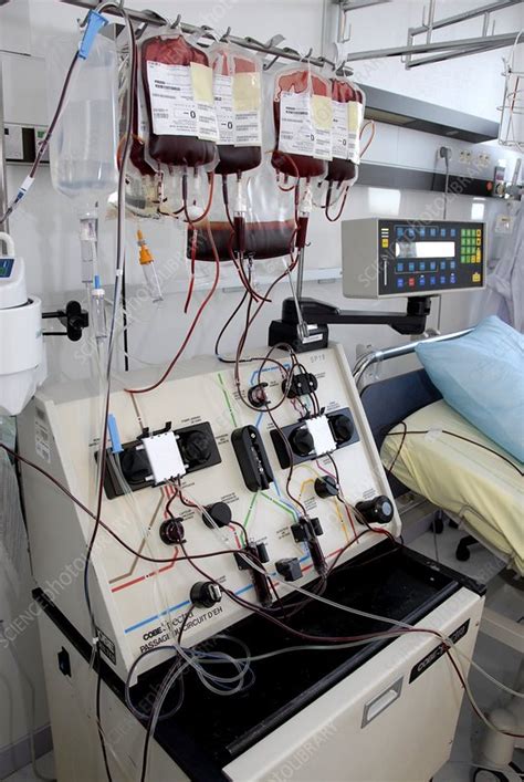 Apheresis Machine Stock Image C0025497 Science Photo Library