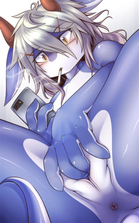 Rule 34 1016 Animal Genitalia Anthro Anus Cellphone Cigarette