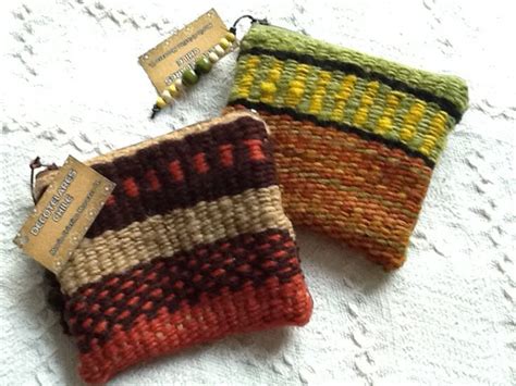 Monederos Hechos A Telar Projets De Tissage Bijoux Textile Sacs En