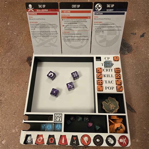 Archivo Stl Kill Team All In One Token Box To Fit Inside A 4l Really