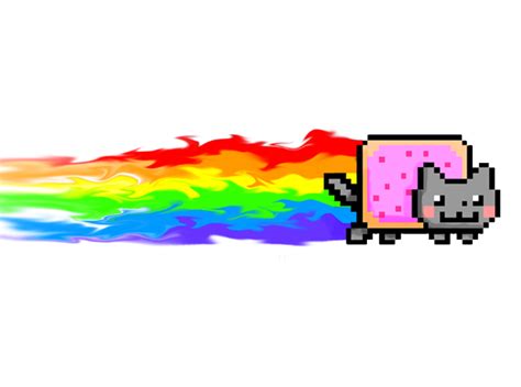 Nyan Cat Desktop Wallpaper Clip Art Cat Png Download 646480 Free
