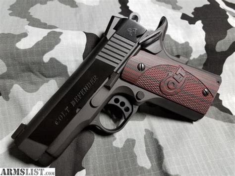 Armslist For Sale Colt Defender 45 Acp With Novak Sights