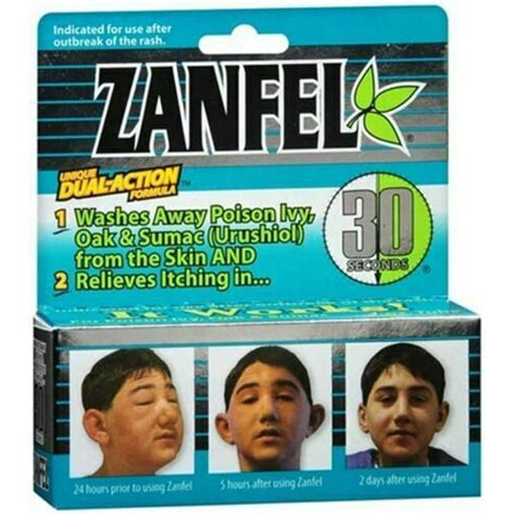 Zanfel Skin Medication Relief Treatment For Itch Poison Ivy Oak