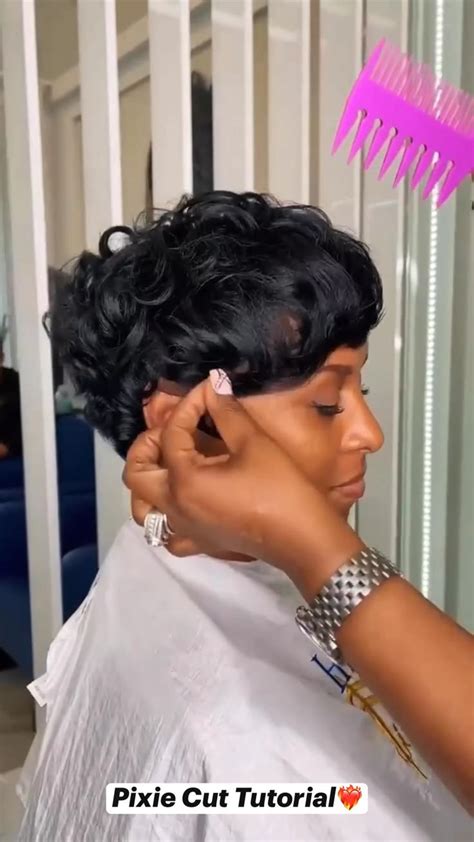 Pixie Cut Tutorial ️‍🔥 Natural Hair Cuts Pixie Hairstyles Cute Hairstyles For Short Hair