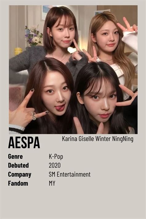Aespa Minimalist Poster Kpop Music Poster Ideas Minimalist Poster
