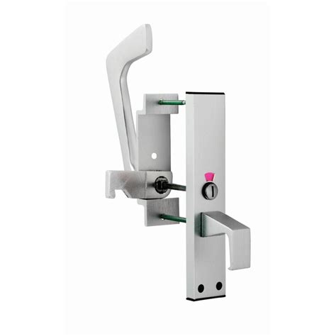 Eurospec Disabled Toilet Handle Set Saa Satin Anodised Aluminium