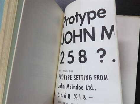 Type Catalogue John Mcindoe Ltd Colour And Book Printers Publishers Deadsouls Bookshop