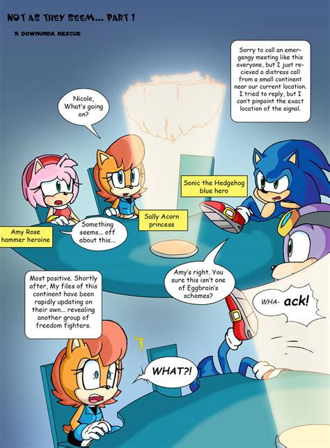 Sonic Reboot Downunda Rescue Page 1 By Lglynxgirl On Deviantart