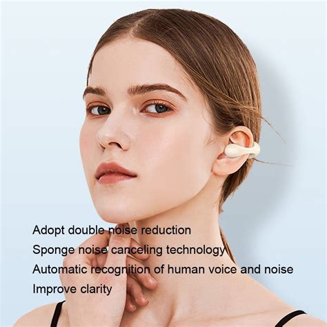 Single Ear Bone Conduction Bluetooth Earphone In Ear Wearable Running