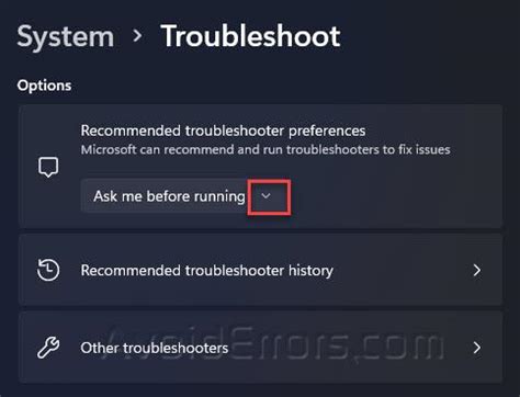 How To Run Troubleshooter In Windows 11 To Fix Pc Problems Avoiderrors