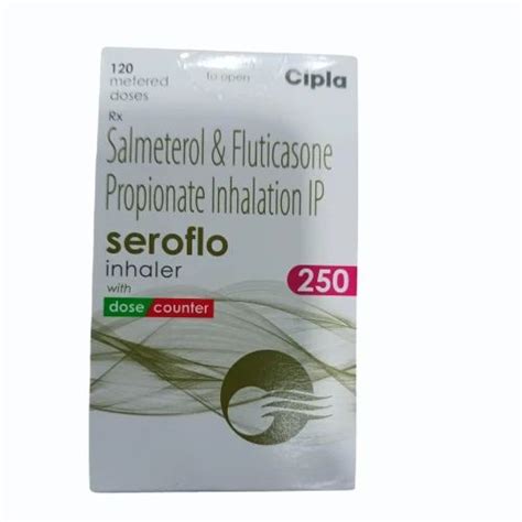 Seroflo Salmeterol Inhalation Packaging Size 120 Mdi At Rs 340pack