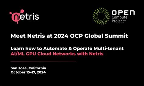Netris On Linkedin Meet Cloud Networking Netris Experts During 2024