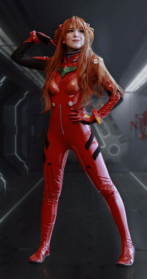 Asuka Plugsuit Cosplay Its A Bit Old But The Edit Is New Hope You