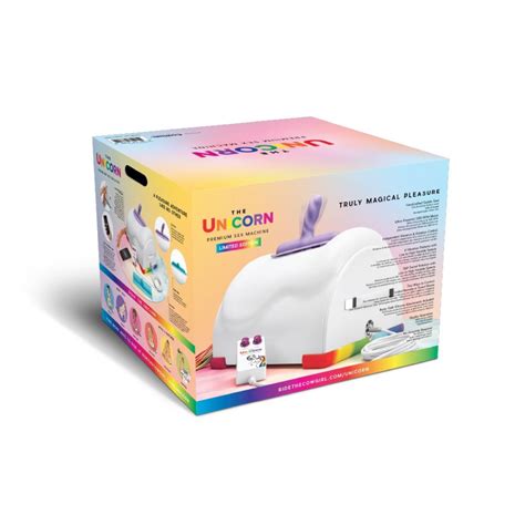 The Cowgirl Unicorn Premium Sex Machine White Simply Pleasure
