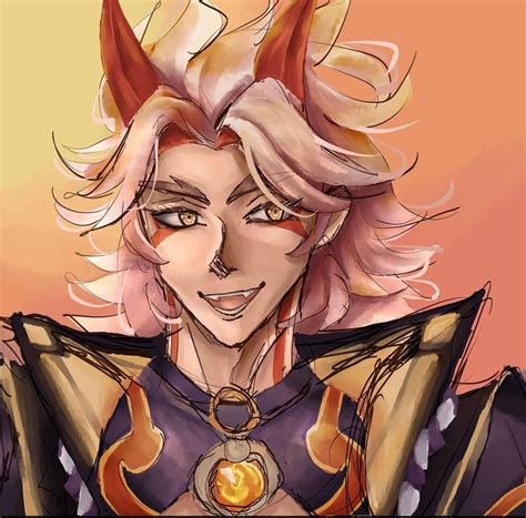 Arataki Itto By Kella Anna On Deviantart