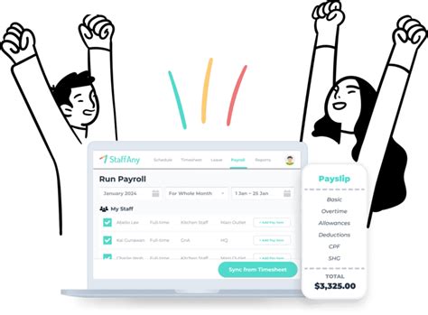 Payroll Management Software For Fandb And Retail Staffany