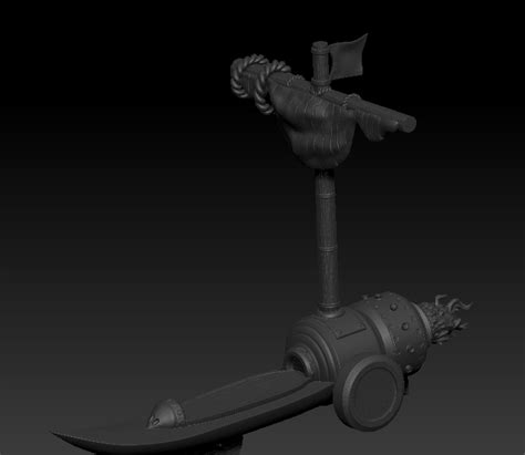 3d File The Fire Powered Ship・3d Printable Model To Download・cults