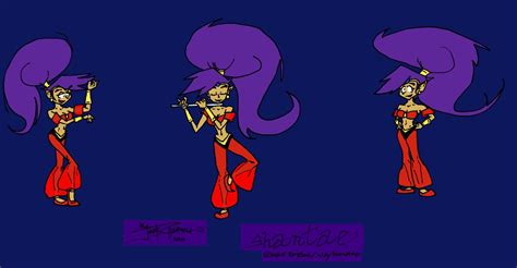 Shantae Sketches Lame Colors By Jakewashere On Deviantart