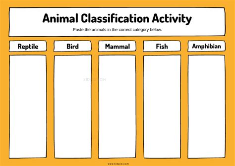 Free Animal Classification Worksheets At Frank Mauricio Blog