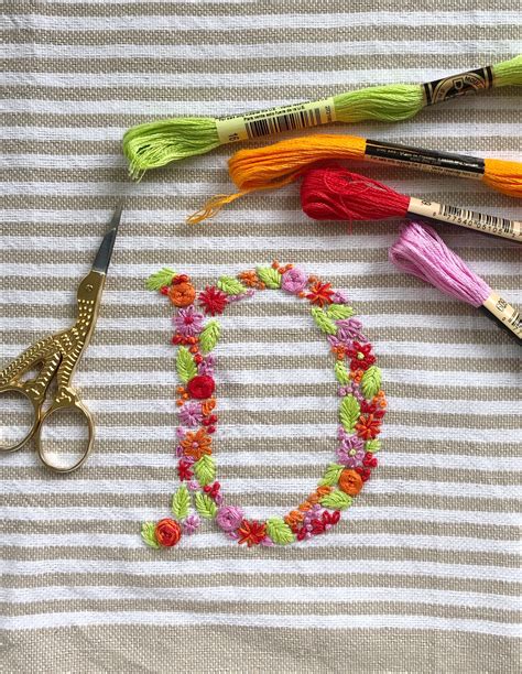Embroidery Class Letters — Louannchae Handmade