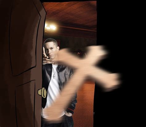 Eminem Throwing Things