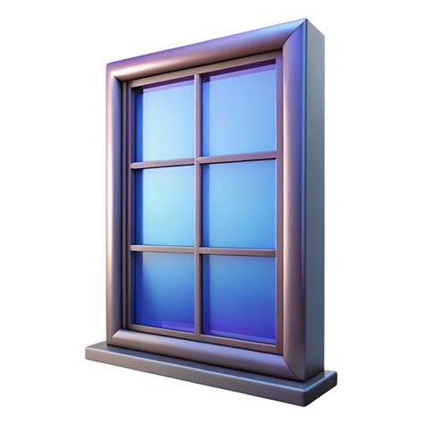 Glorious Tropical Modern Window Tinted Glass No Background With