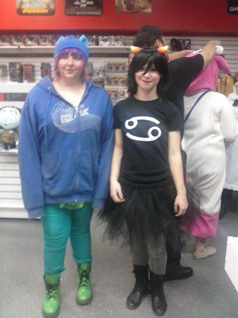 Karkat Cosplay With Her Friend By Sasorilover01 On Deviantart