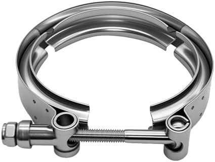 Rebvugr 3 Inch V Band Clamp Exhaust Clamps Narrow Band