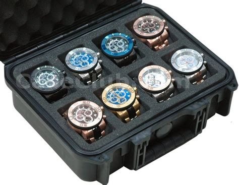 Case Club 8 Watch Waterproof Case Heavy Duty Airline Approved Case
