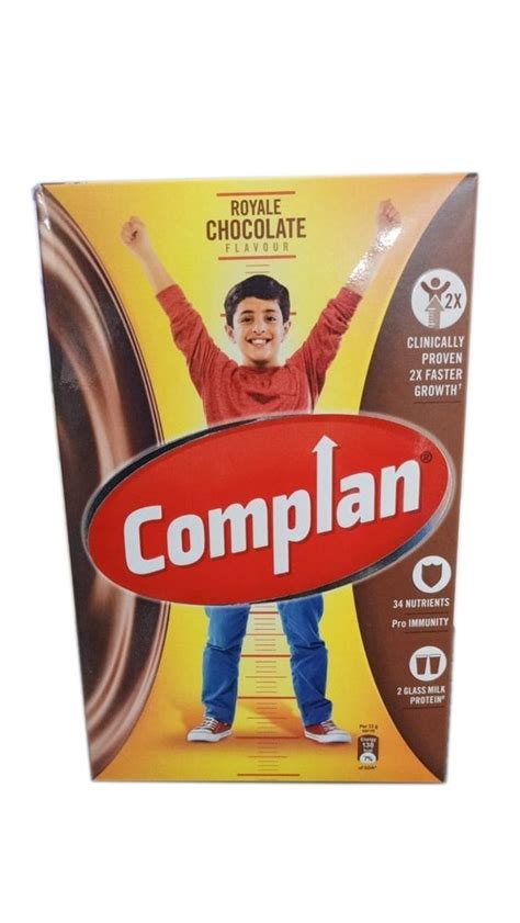 Complan 2x Royale Chocolate Flavour Powder Packaging Type Box
