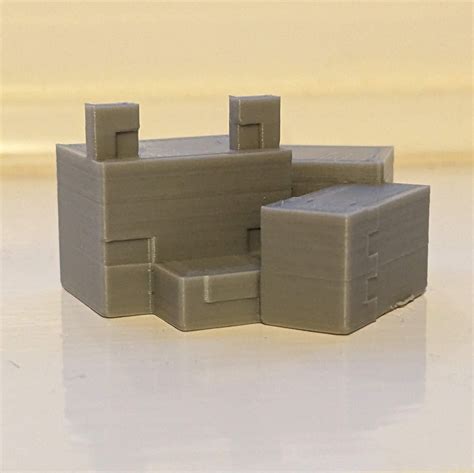 Free Stl File Minecraft Fox・3d Printable Model To Download・cults
