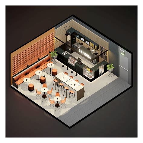 Galería De Cafeina Kamaq Arquitectos Planos De Cafeterias Diseño