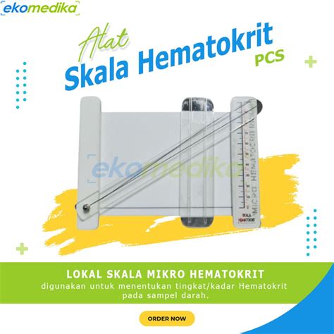 Jual Skala Hematokrit Skala Tabung Mikro Hematokrit Shopee Indonesia