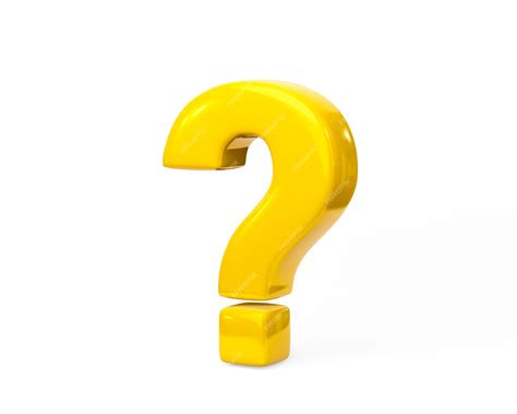 Yellow Question Mark Icon