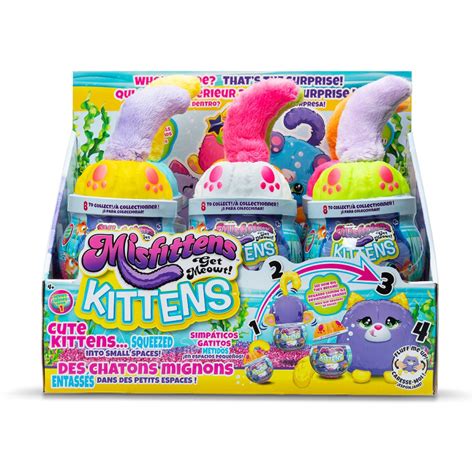 Misfittens Kittens Assorted Toy Brands L Z Caseys Toys