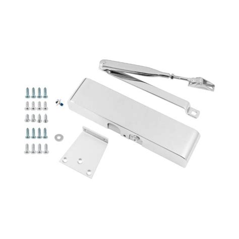 Eclipse 83 Door Closer Polished Chrome Firesealsdirect