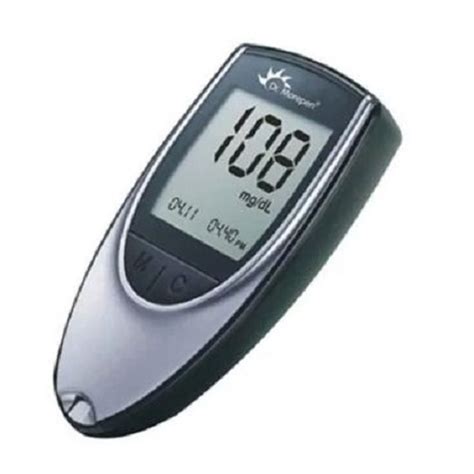 Glucometer Plastic Body Lightweight 150 Grams 1 Week Battery Life