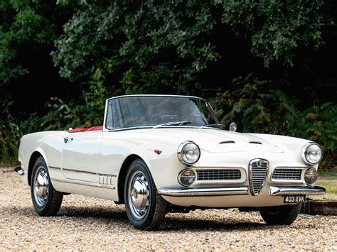 Bonhams Cars 1960 Alfa Romeo 2000 Spider Chassis No Ar 10204 03097