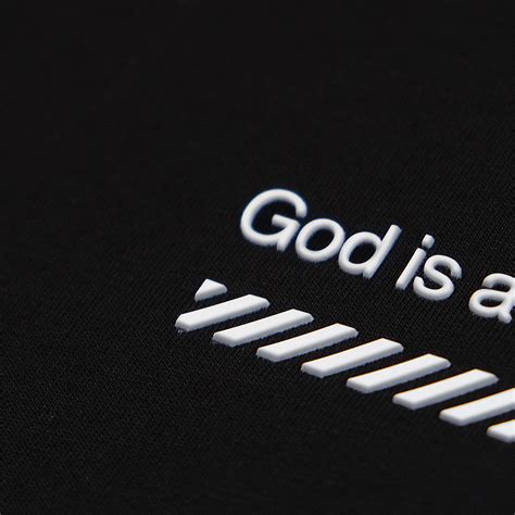 Giad Base Line Oversize Ss [black] God Is A Designer ®