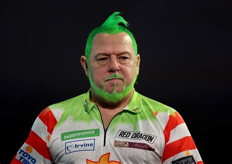 Why Does Peter Wright Dye His Hair Snakebite Reveals Origin Behind