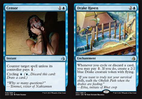 Magic The Gathering Adventures Amonkhet Set Review Blue