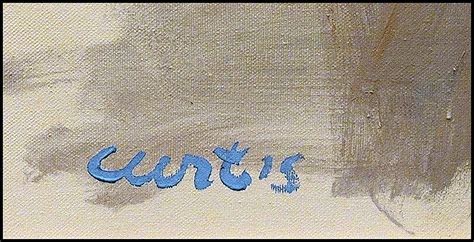 Tony Curtis Tony Curtis Original Painting Oil On Canvas Signed
