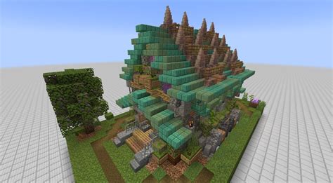 🥉117 Copper Roof House🥉 Minecraft Map