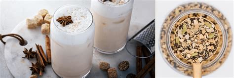 Recipe Iced Candy Chai Latte With Maple Cold Foam