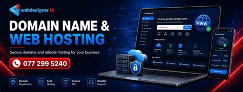 Domain Name And Web Hosting Sri Lanka Webdesignerlk