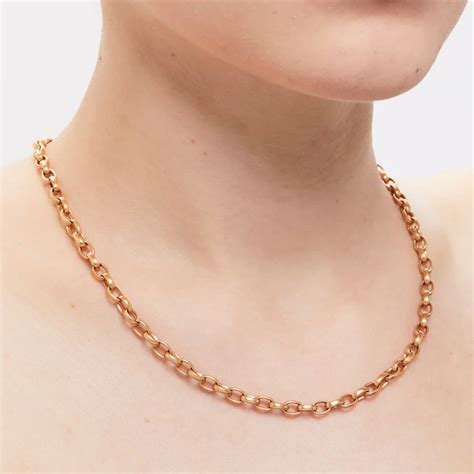 Sonoma Small Link Chain Necklace In 22k Apricot Gold Reinstein Ross