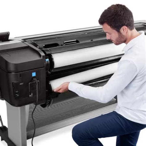 Hp Designjet T1700dr Dual Roll Postscript® Printer 44 B0 Large