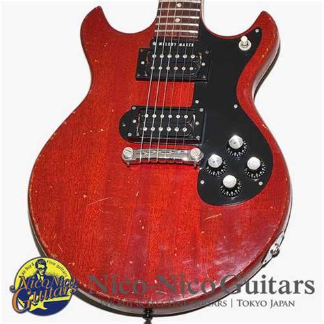 1965 Gibson Melody Maker Hh Mod Cherry Guitars Electric Solid Body