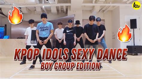 K Pop Idols Sexy Dance Male Edition Kpop Compilation Youtube